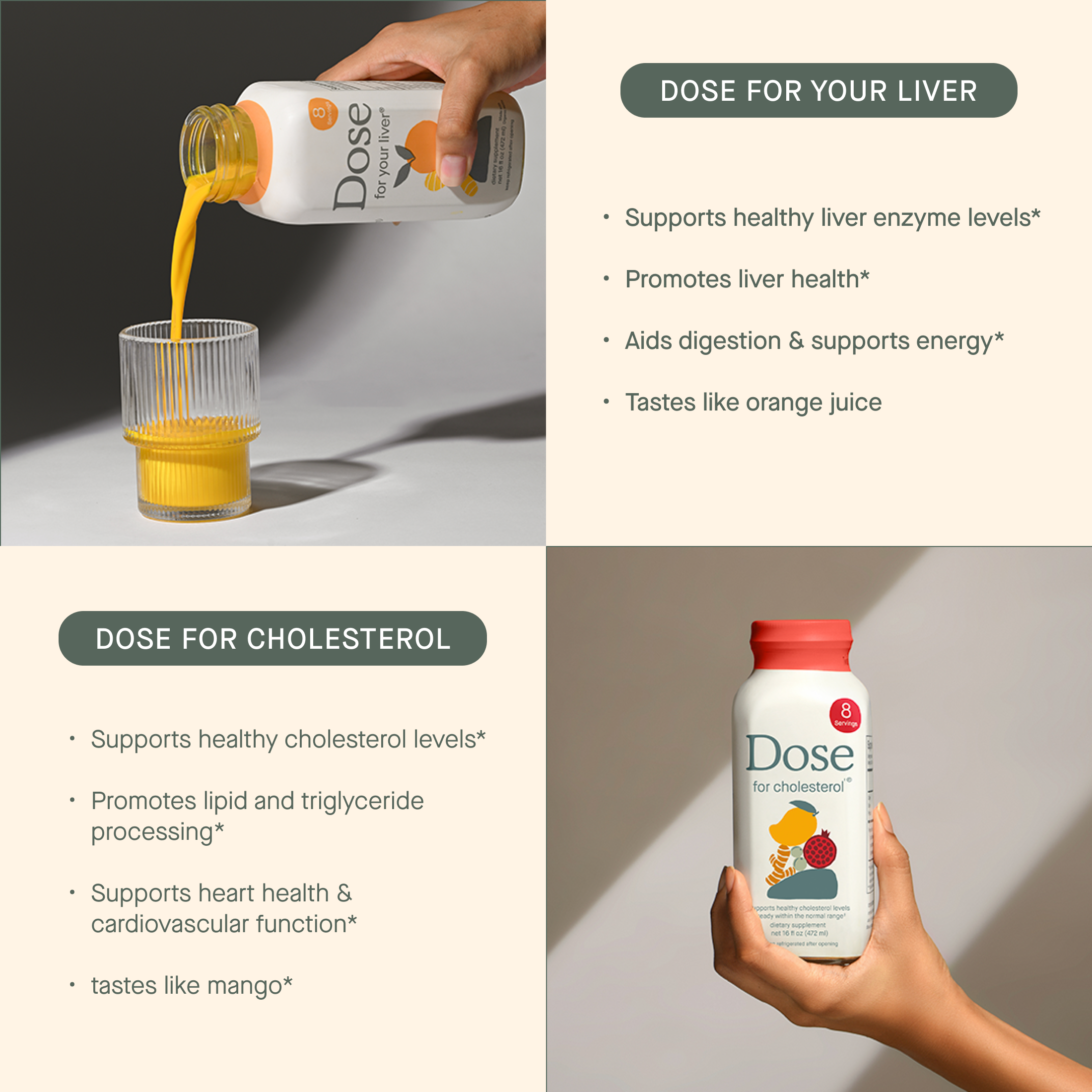 Liver & Cholesterol Supplement Bundle | Dose